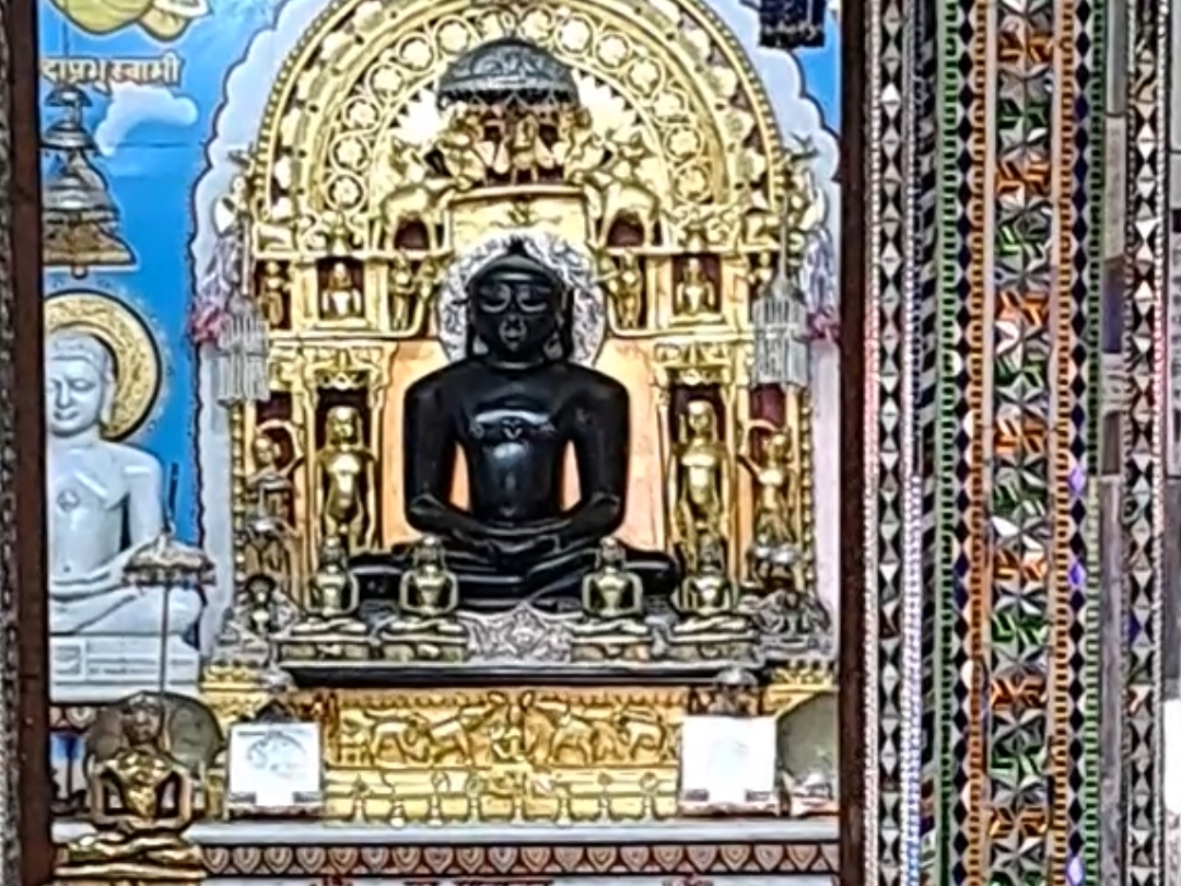 Digambar Jain Samaj took out Shreeji's Rath Yatra, anointed in the ...