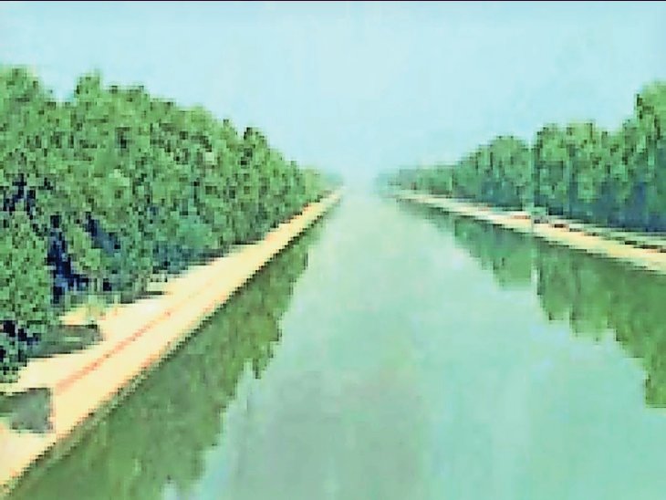 388 cusecs of water was reduced in Ganga Nahar in 4 days, as a result ...