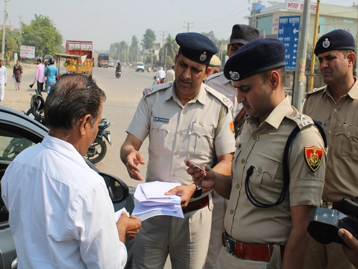 Hisar Police Sealing Plan Blocked SP Lokender Singh