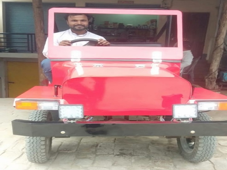 Azamgarh's mechanic made mini Thar in five months | आजमगढ़ के मैकेनिक ...