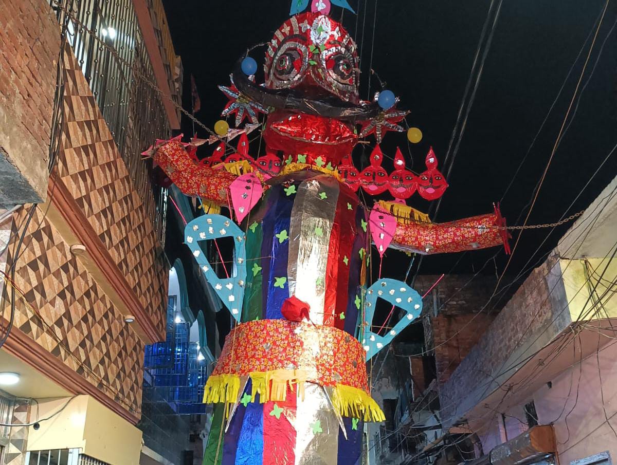 Ravana fell on the ground by taking the name of Shri Ram, the monkey ...