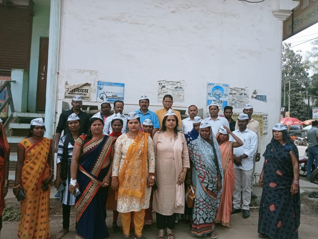 Dozens, including the former BSP assembly, raised the broom, the state ...