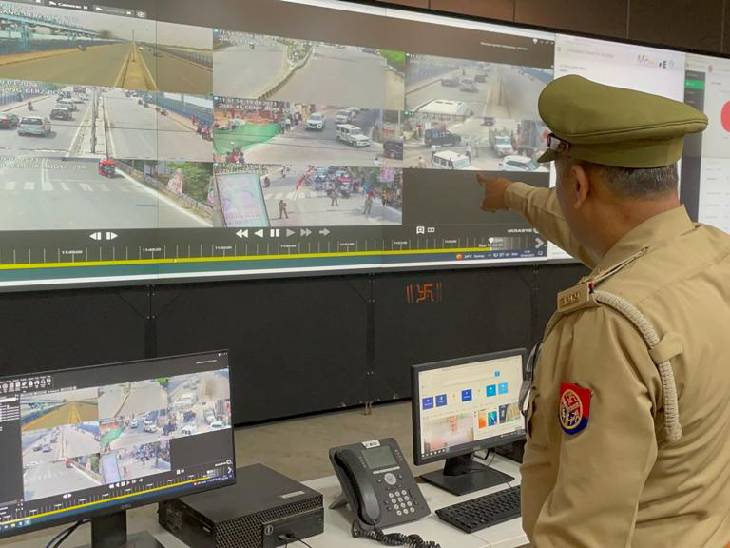 Monitoring of Deputy CM's convoy in the trial, the clumsy driver ...