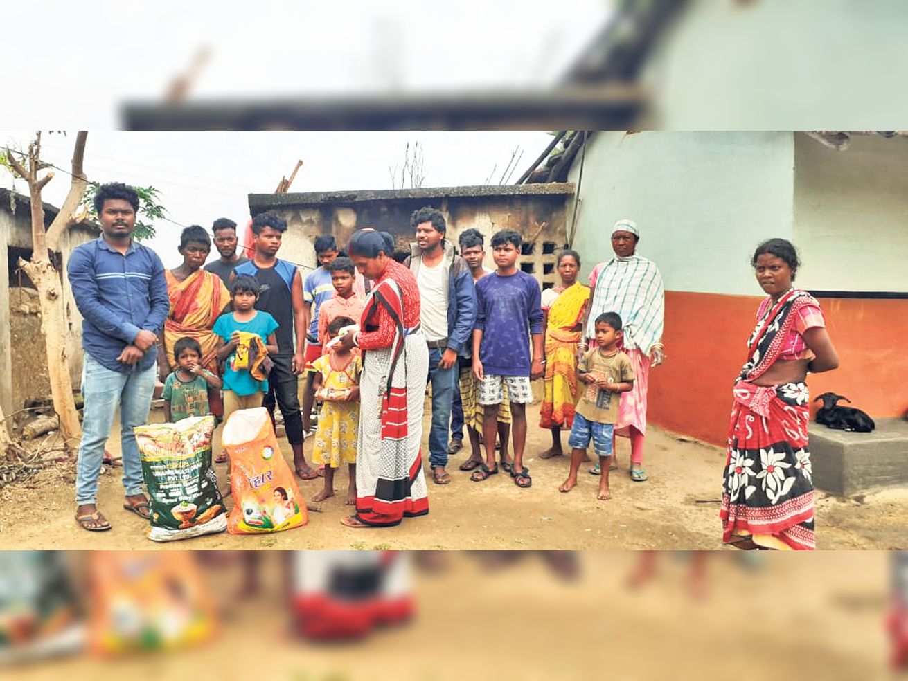 After the treatment of Sabar, the wound on the neck got cured, extended ...