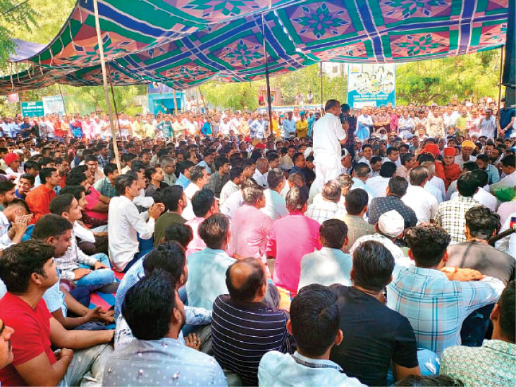 The market remained closed in Bhinmal, the MLA said - I will wear the ...