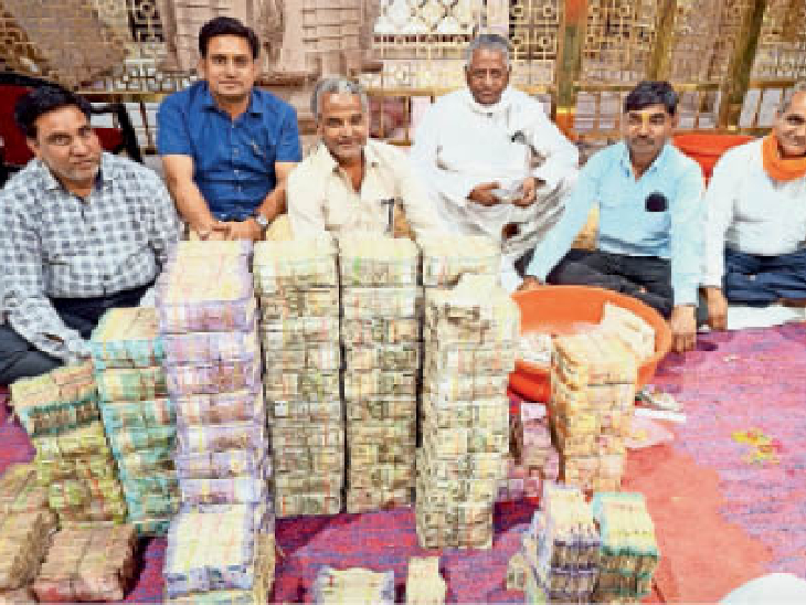 In 13 days, about 3.5 crore rupees arrived | सांवलियाजी का खोला भंडार ...