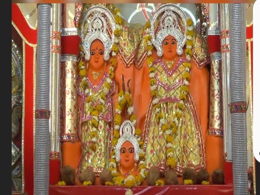 महामाईमाता मंदिर पर सुबह से ही पहुंचने लगे भक्त, नए साल के सूर्य का ...