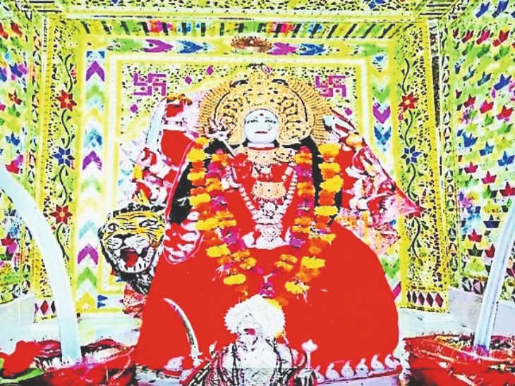 Durgapuri Mata Temple during the time of Pandavas, it was discovered by ...