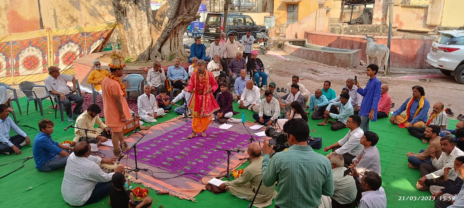 Dilip Bhatt presented Tamasha Gopichand Bharthari, the people of Amer ...