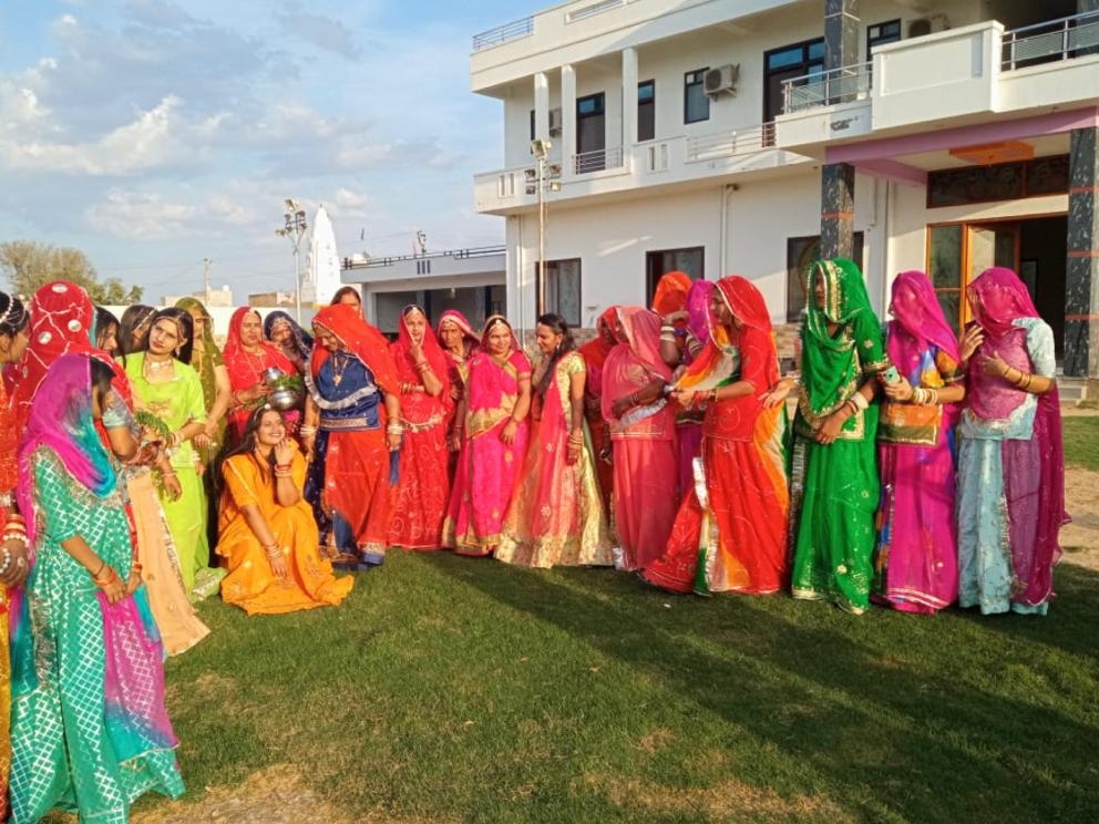 Gangaur festival: Gangaur festival celebrated with pomp in Degana ...