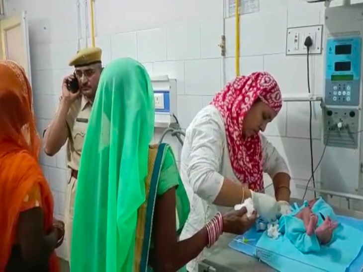 rajasthan barmer samdari The villagers rushed to the hospital before ...