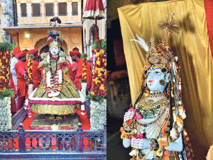 Gangaur today; Gangaur Mata being worshiped alone in Jaipur for 263 ...