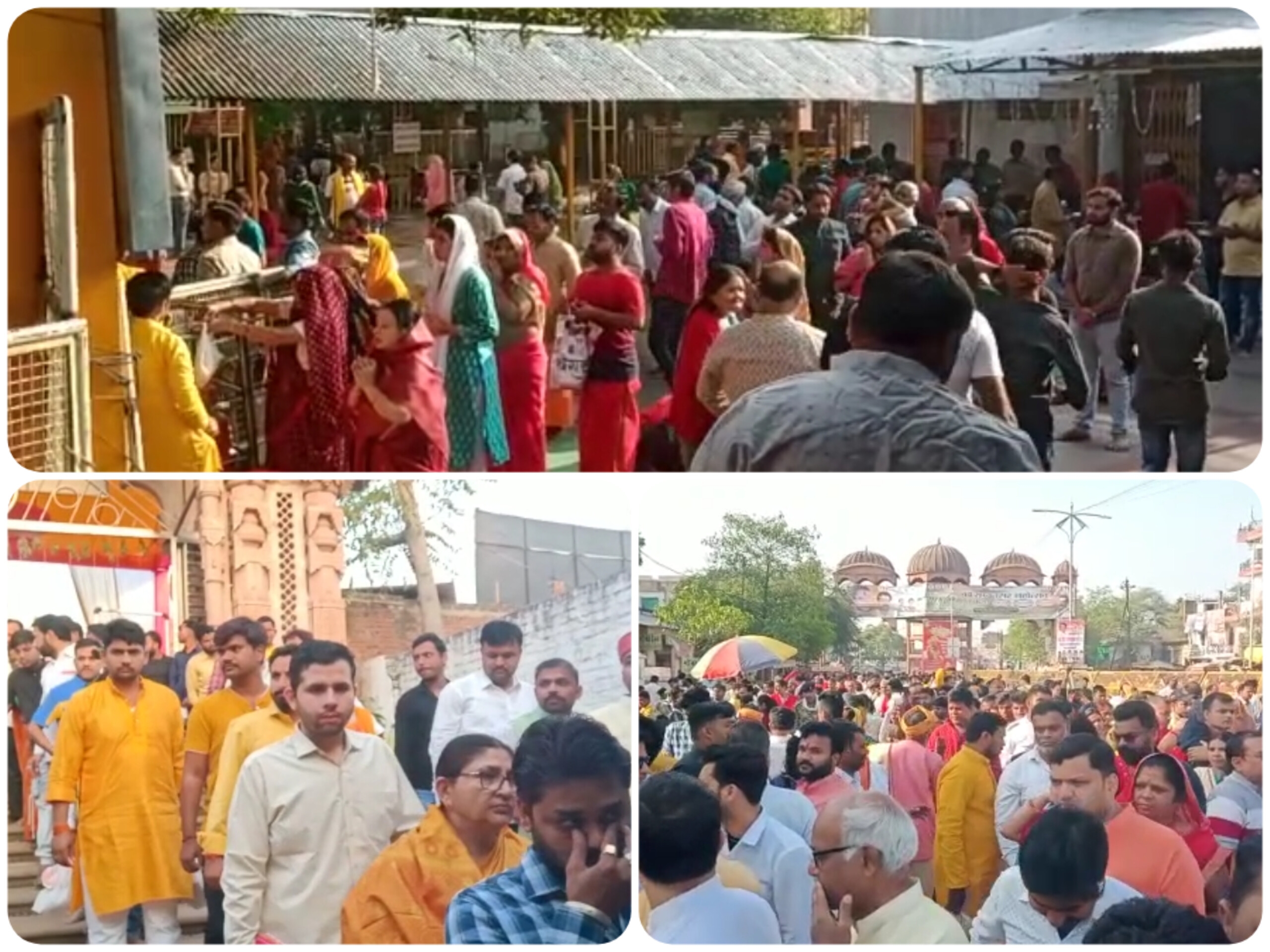Devotees from all over the country reached Datia to visit Mother on ...