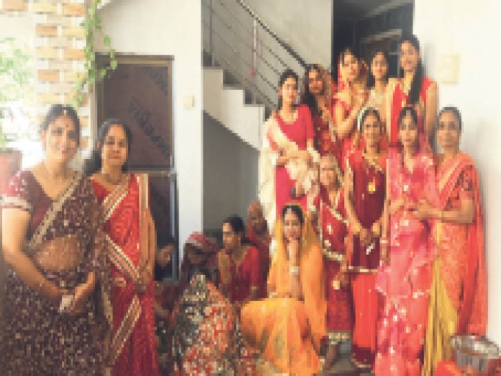 The three-day Gangaur festival began with a procession, heard the story ...