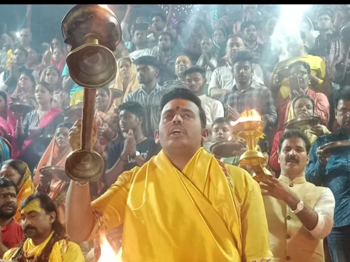 Jaikara resounded with the sound of bell-conch shell in Mirzapur, the ...