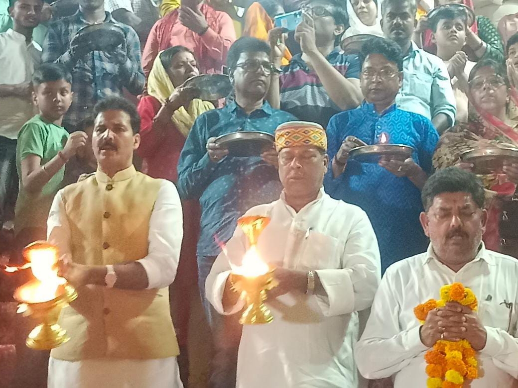 Jaikara resounded with the sound of bell-conch shell in Mirzapur, the ...