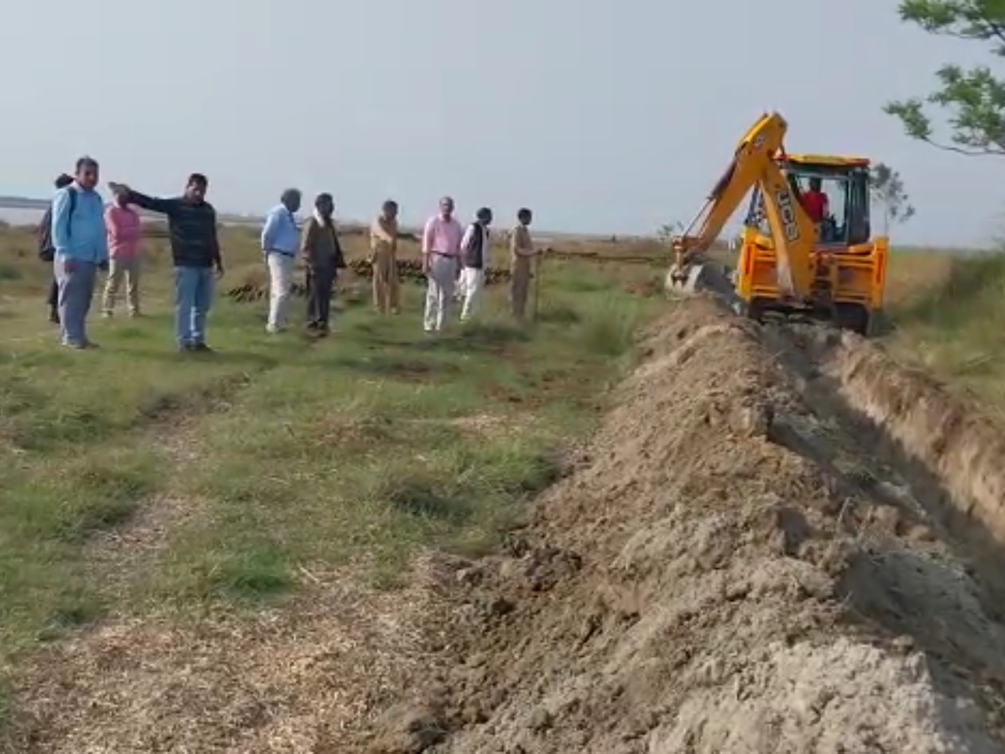The land mafia had encroached upon 300 hectares of land for years.