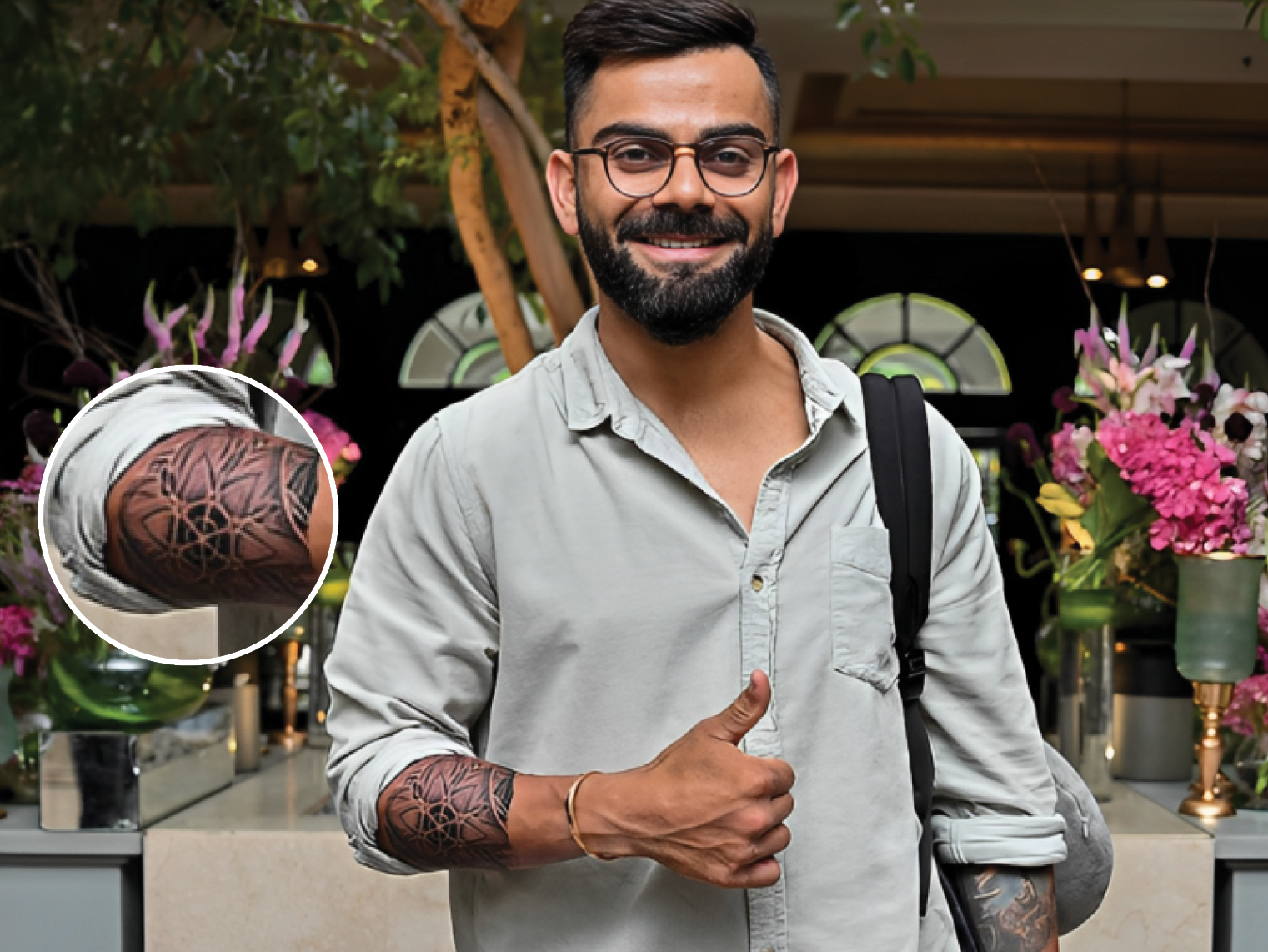 Virat Kohli Tattoo | IPL 2023 Virat Kohli RCB Camp Photo Goes Viral ...