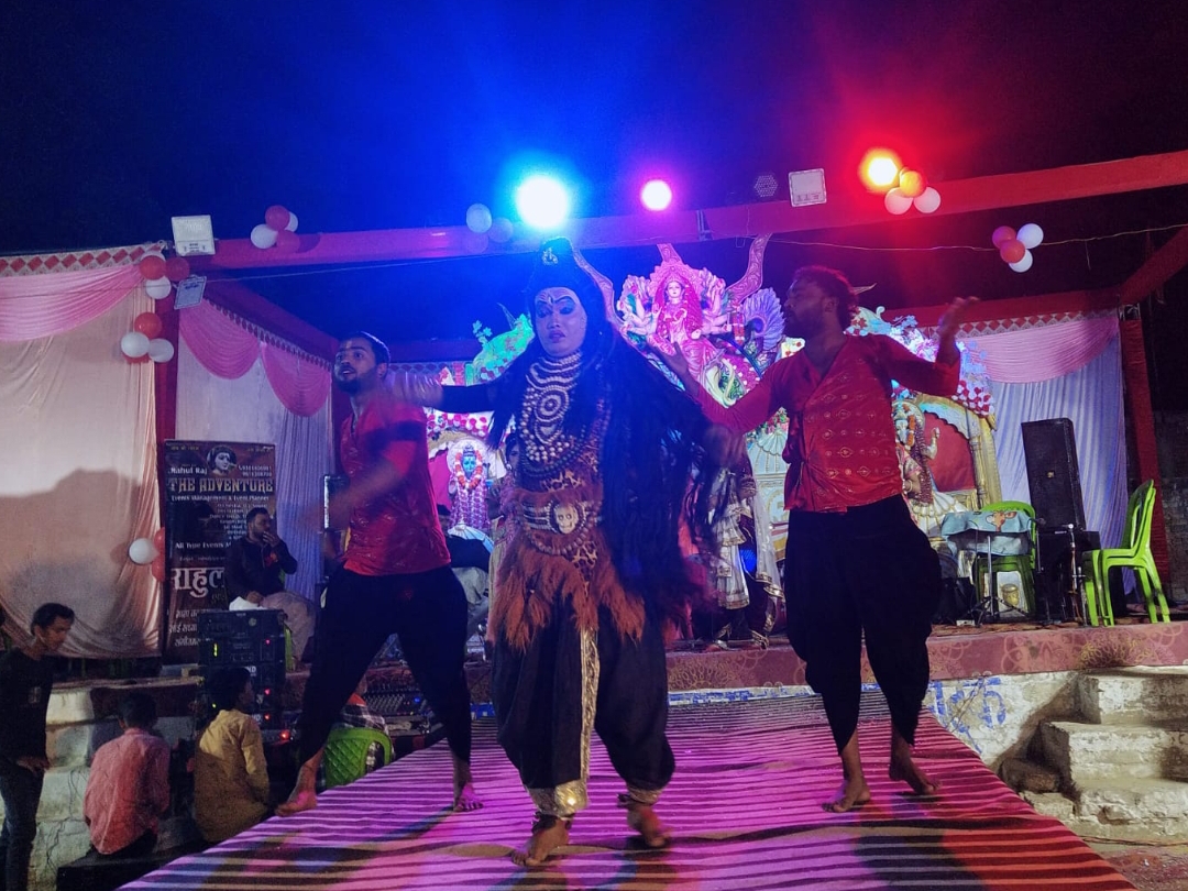 Devotees danced in the songs of Goddess throughout the night; Singer ...
