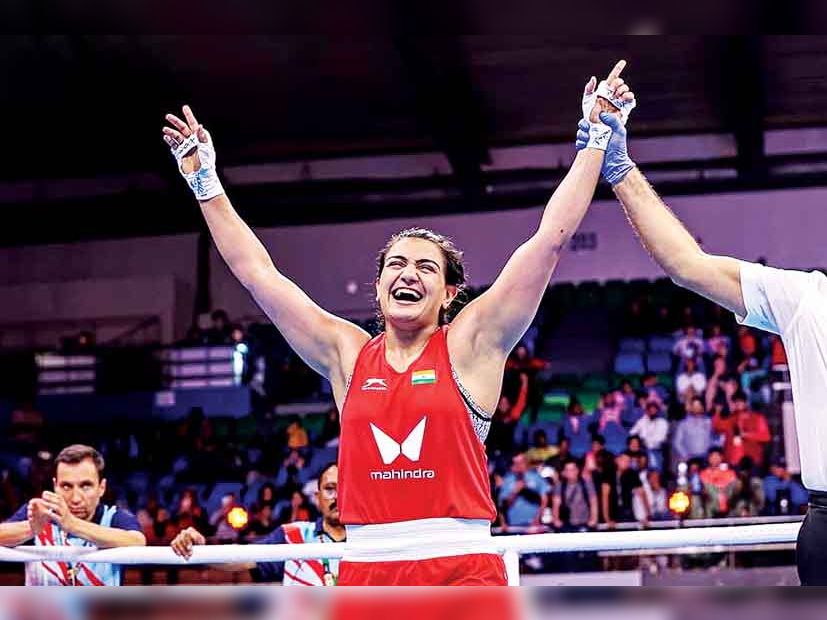 Father advised boxing, leaving kabaddi, Sweety became a boxer, made a ...