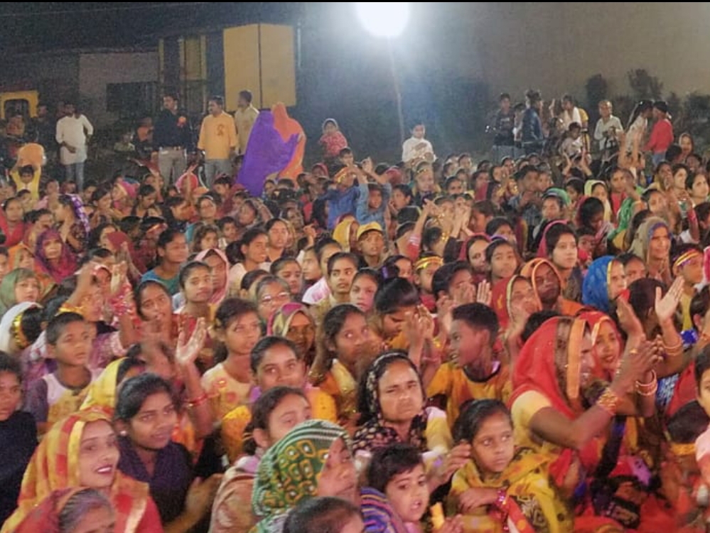 Devotees danced in the songs of Goddess throughout the night; Singer ...