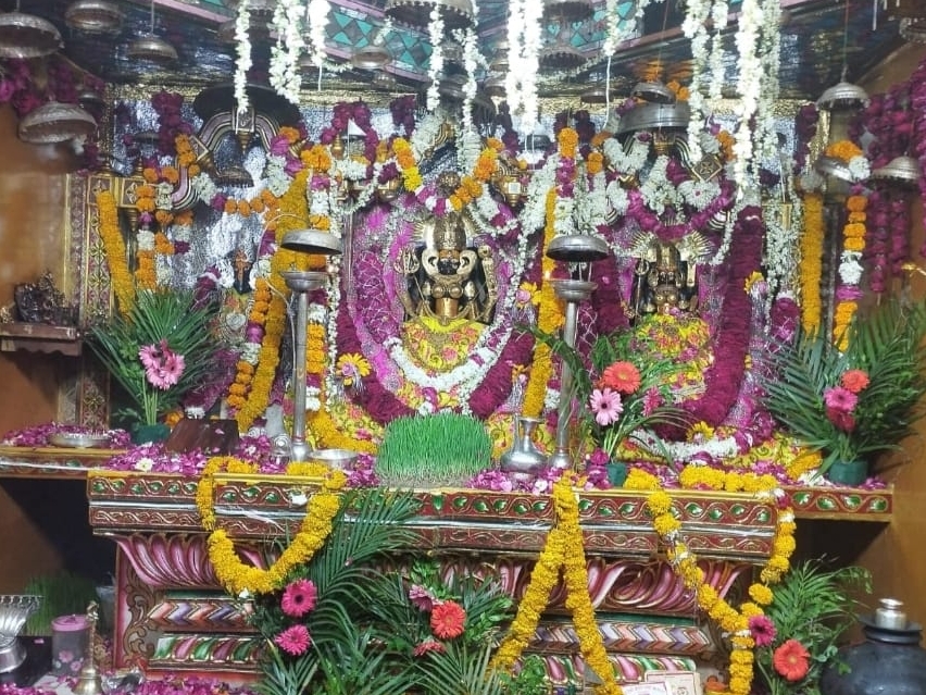 राजू शर्मा के नाम का उच्चारण, सप्तमी को लगेगा पहला भोग | Brahmani Mata ...