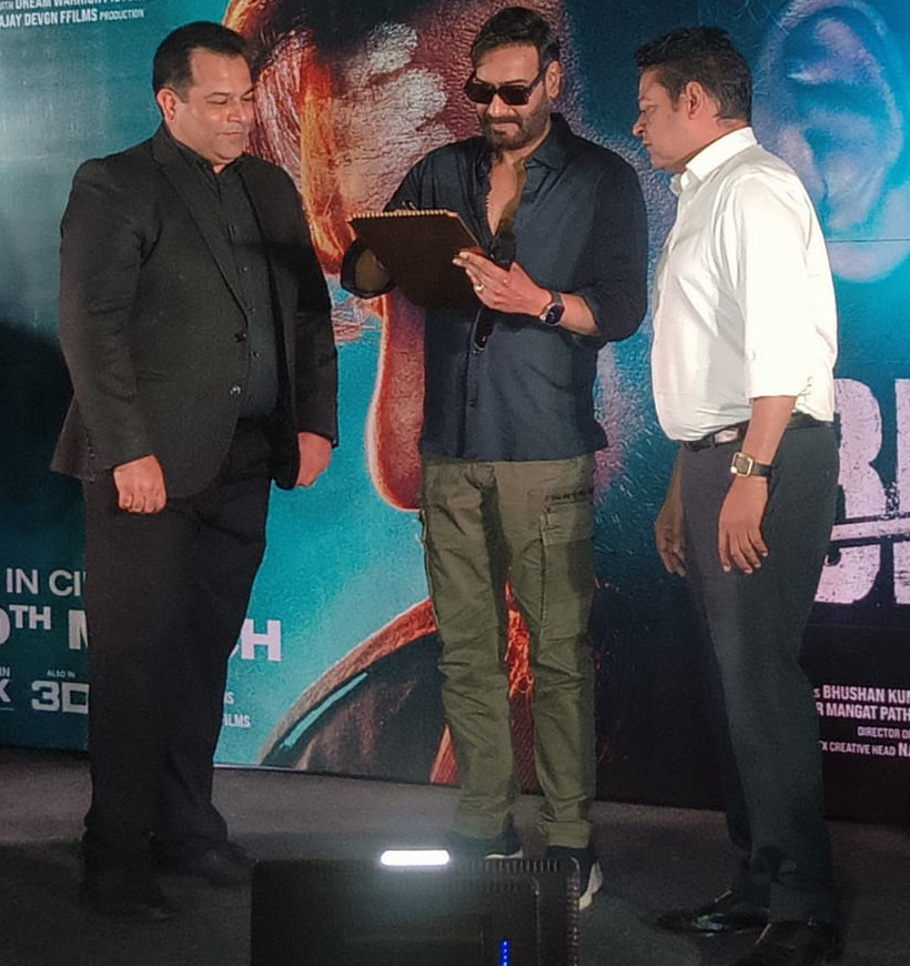 Ajay Devgn Real Name; Bholaa Movie Promotion Jaipur Photos Update (Pink ...