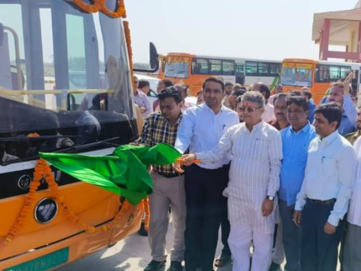 18 buses run for the convenience of the devotees, 10 electric buses ...