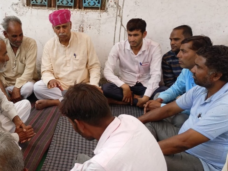 Farmer leader Jat reached to know about the well being of the family ...