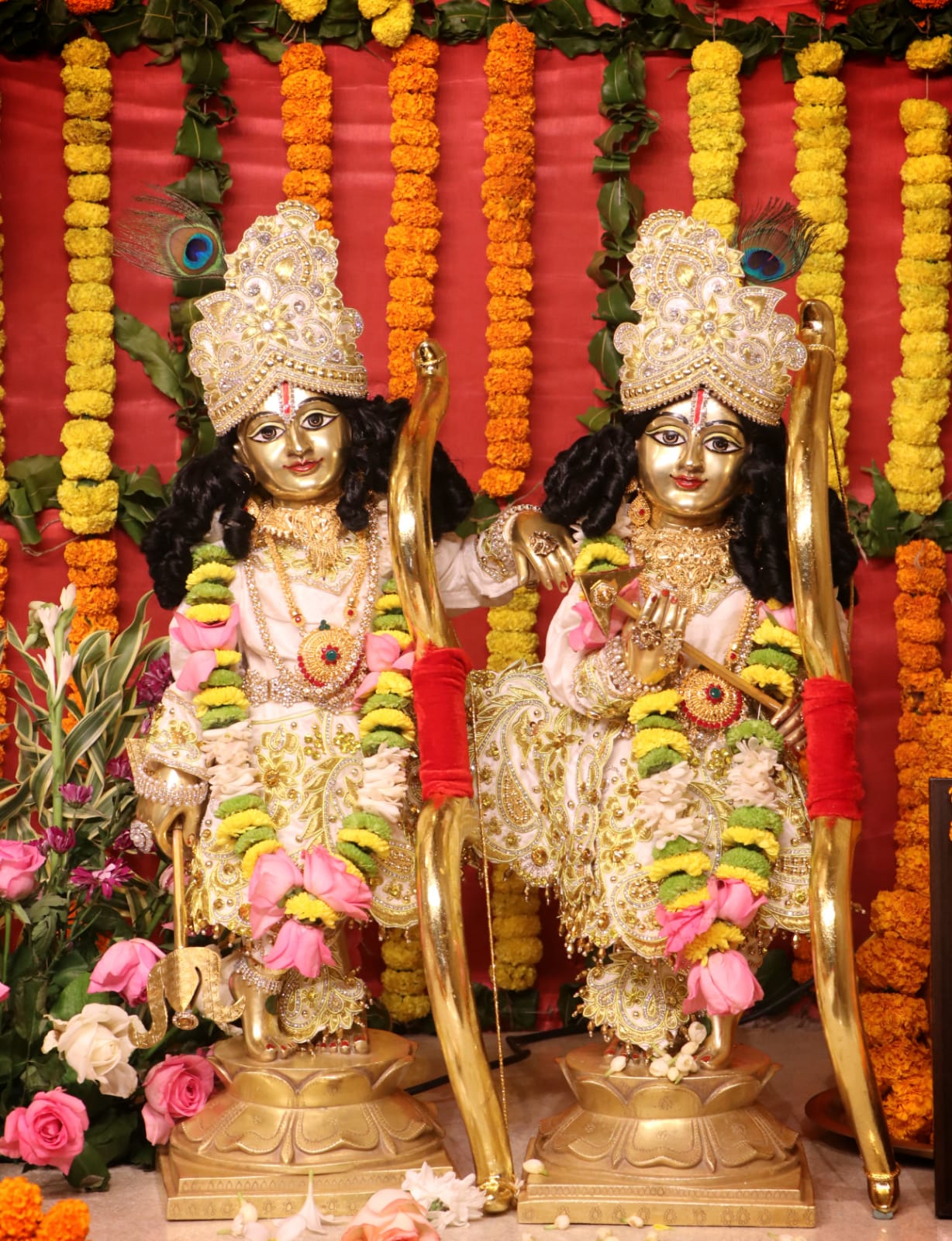 Ramnavami festival celebrated in the temple, praying for peace in the ...