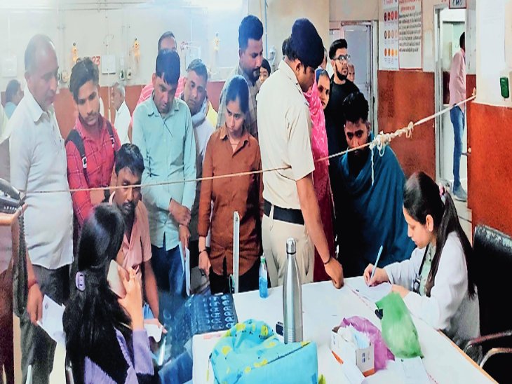 Health department alert regarding corona infection, doctors and staff ...