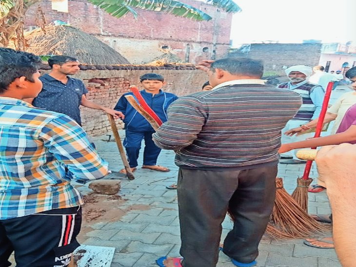 Youth participated in Shramdaan Swachh Bharat Mission, cleaned the ...