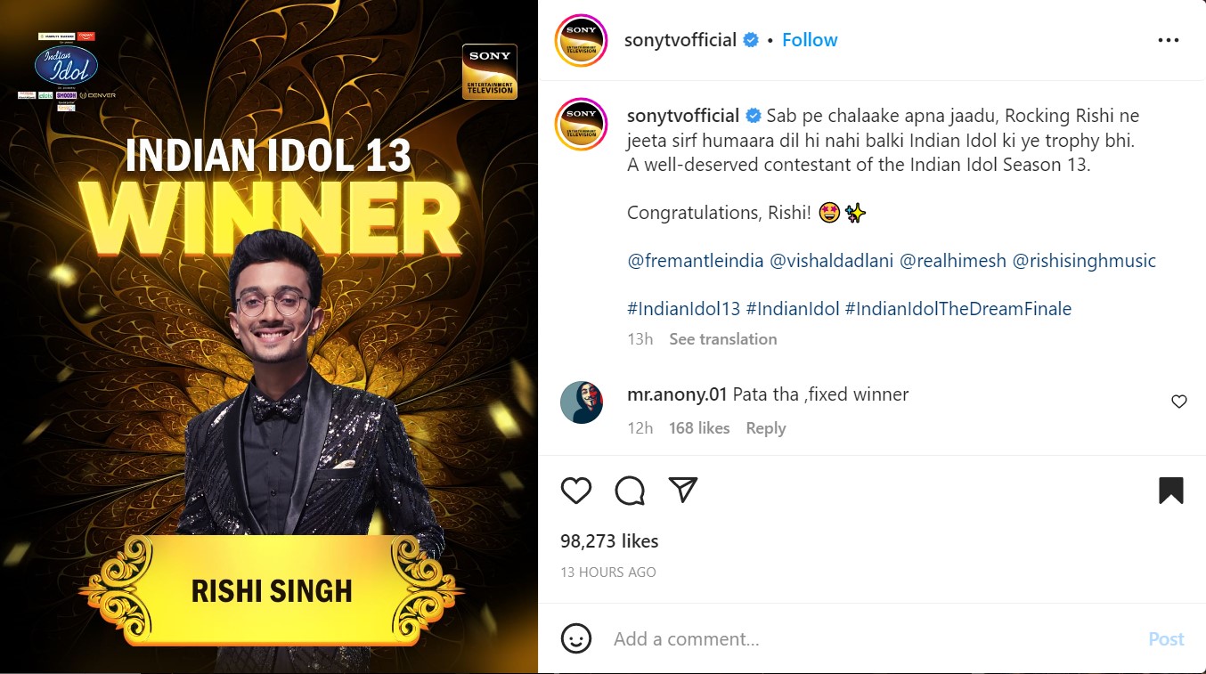 Indian Idol 13 Finale Photos Update; Rishi Singh | Debosmita Roy | 19 ...