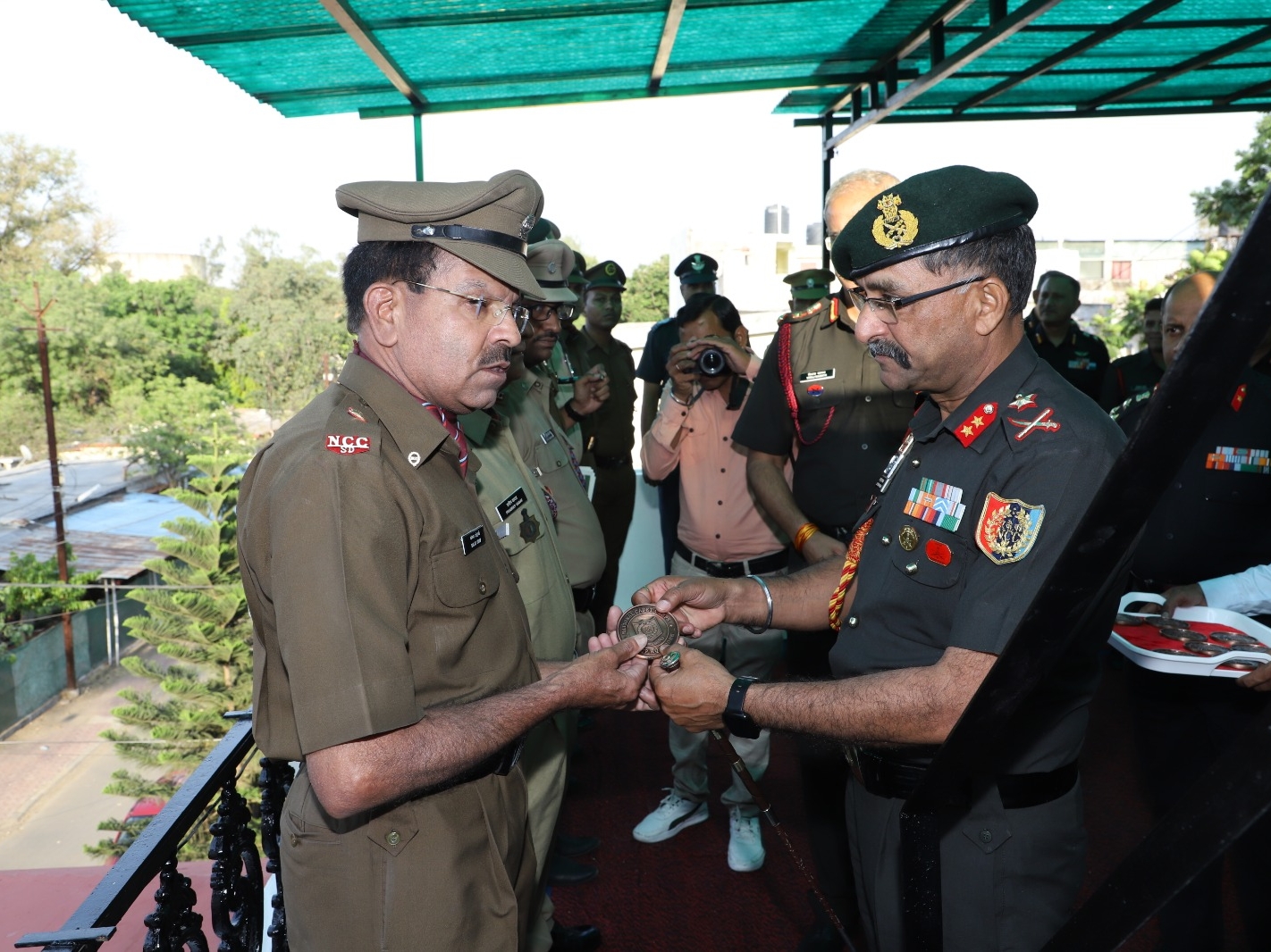 Program organized at Group Headquarters Indore, Army officers honored ...