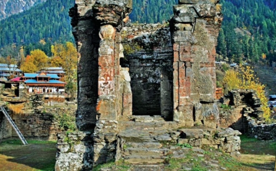 POK Assembly Sharda Peeth Corridor; 5000 year old religious place of ...