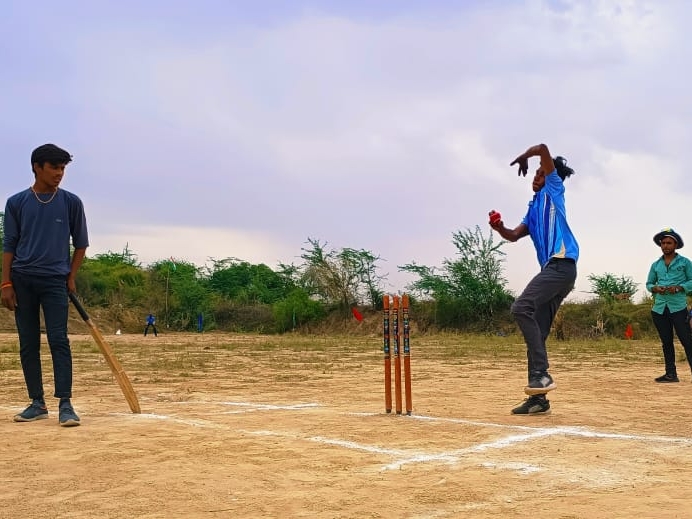 Hukumpura team won, Ankesh became man of the match