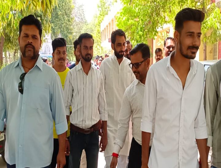 Rajasthan kota Demonstration on the water supply department for the ...