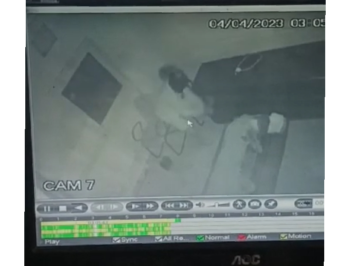 In reality, the robbery happened, the police kept wringing their hands ...