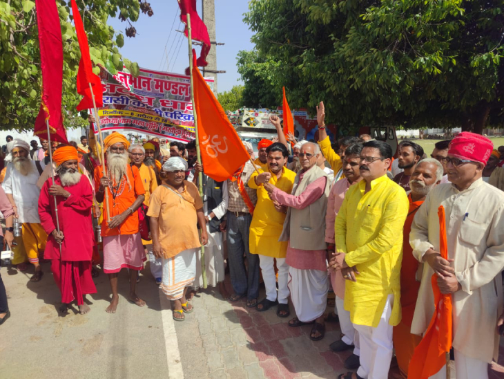 Champat Rai flagged off from Karsevakapuram, 400 devotees left.Ayodhya ...