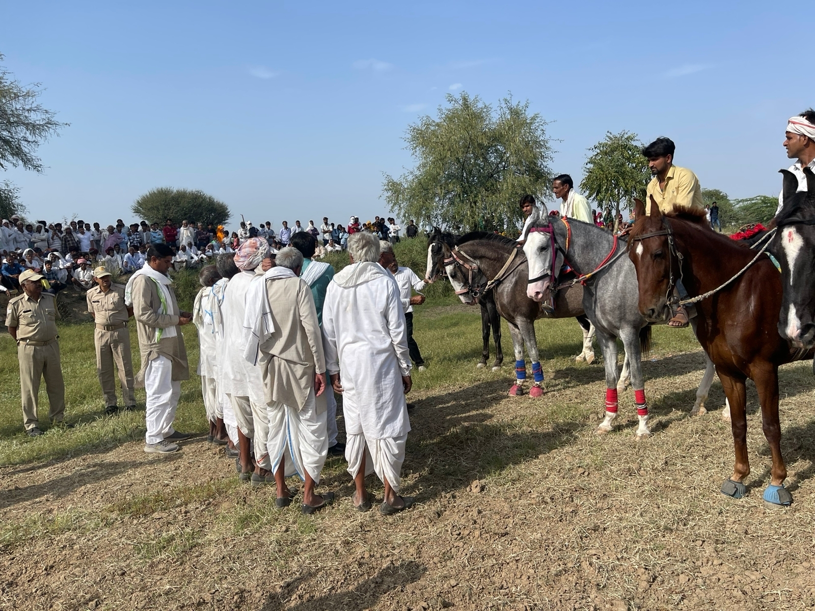 Devotees throng Gudri on the fourth day of the Khurra fair, wrestling ...