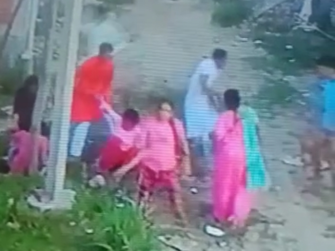 After an argument over a minor issue, the women started beating with ...