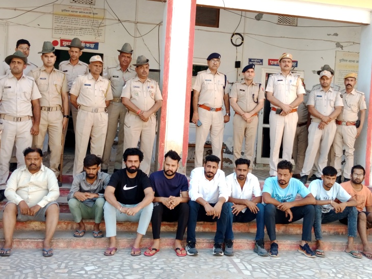 Churu police arrested 200 miscreants | चूरू पुलिस ने 200 बदमाशों को ...