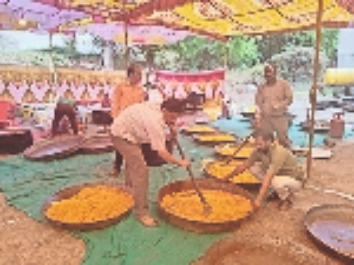 Bhandara will be held at Bade Balaji temple today, Bhatti worshiped ...