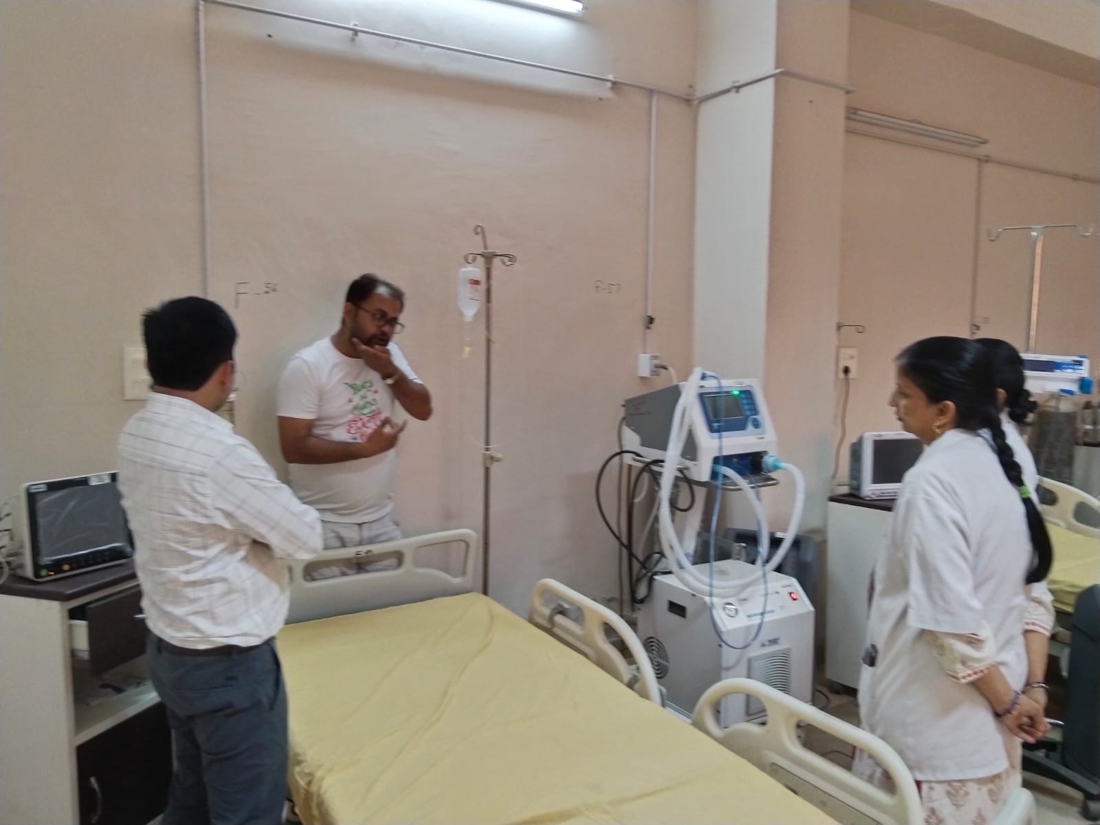 Kovid Hospital started recovering after meeting, one patient is ...
