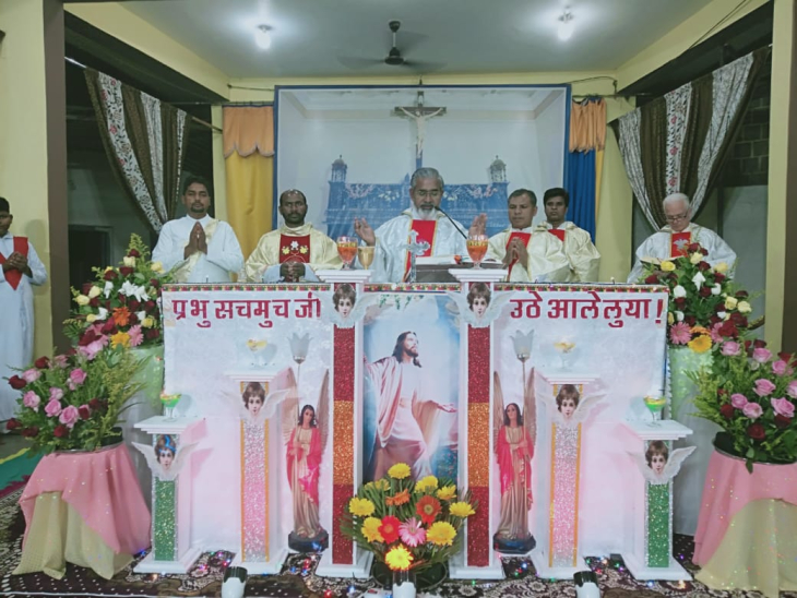 Message of the resurrection of Lord Jesus | ख्रीस्त की ज्योति जलाकर ...