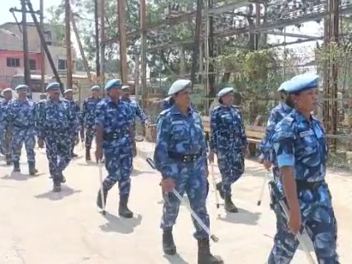 RAF's 54 Platoon members joined, gathered information about the city's ...