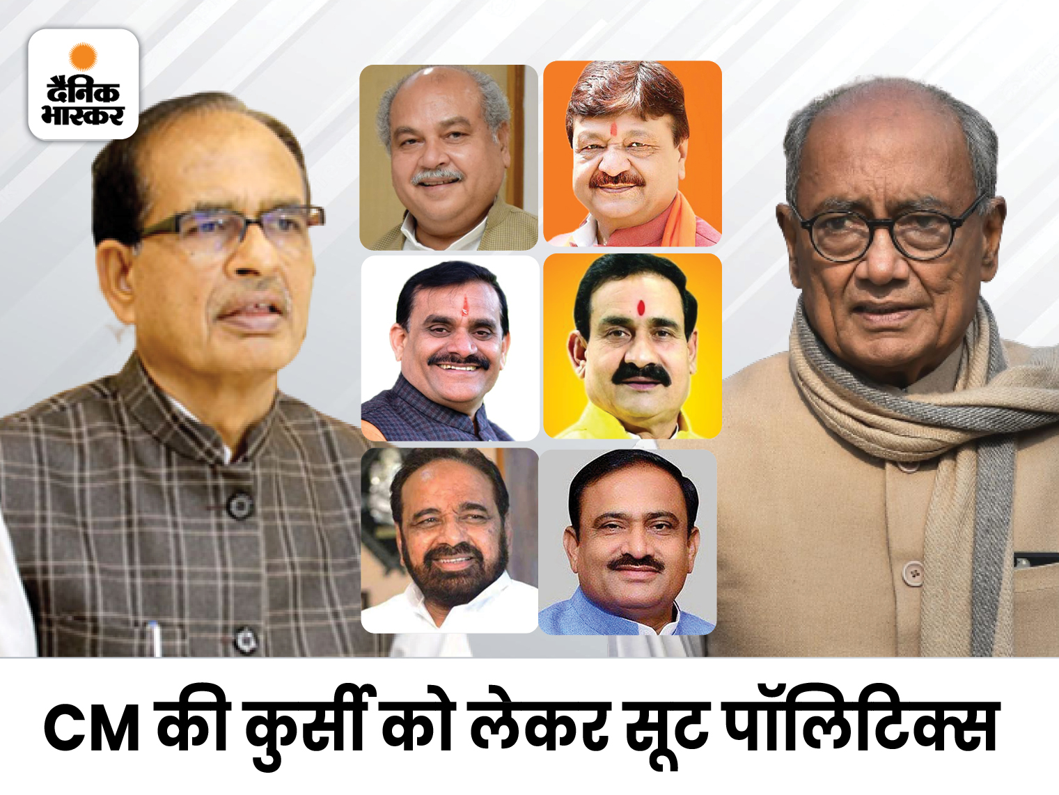 Kailash Vijayvargiya Vs Digvijay Singh BJP Leaders Suit Remark | MP Politics | सिंधिया बोले ...