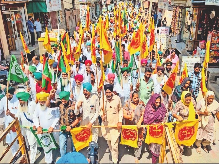 Jal Jeevan Bachao Morcha took out a fury march against the construction ...