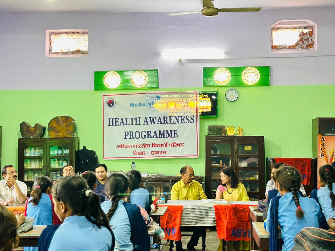 ABVP did awareness program, explained the importance of balanced eating ...