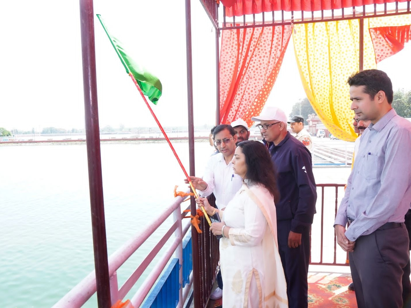 Kurukshetra- Brahmasarovar flood relief training camp commission Renu ...